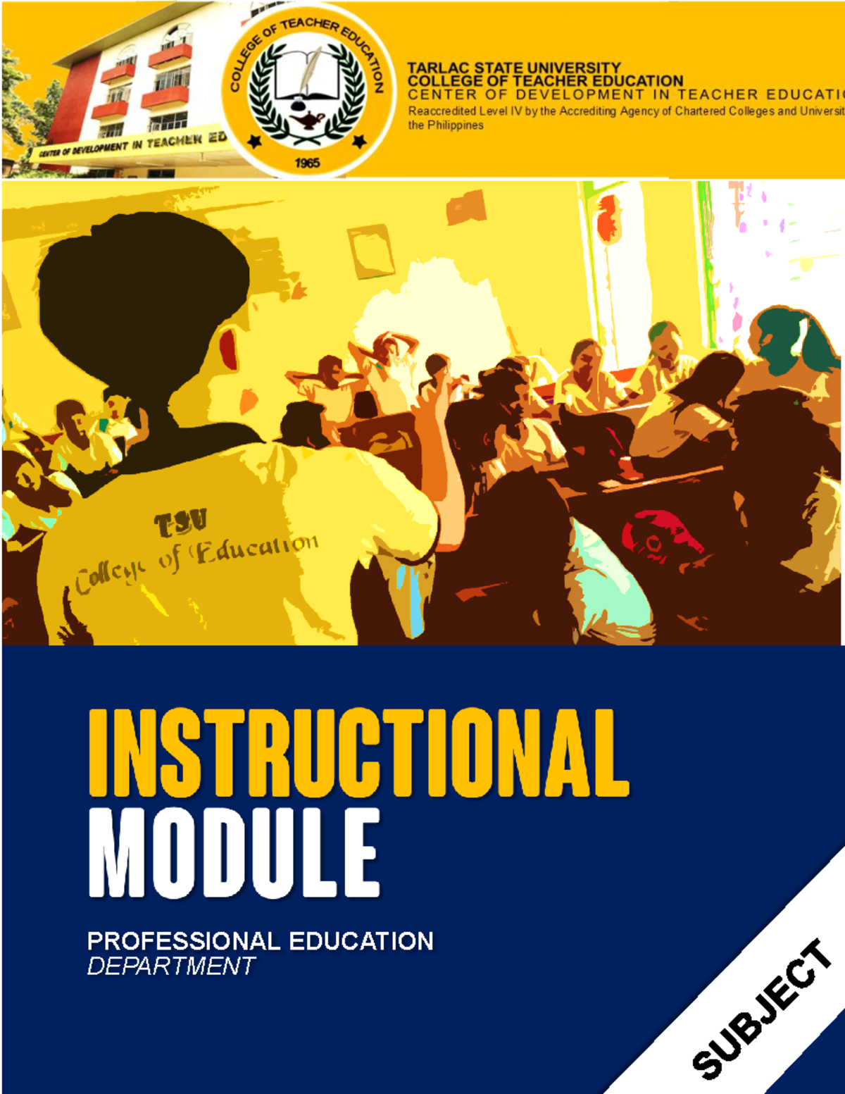 EDUC 205 Final Chapter 5 - PROFESSIONAL EDUCATION DEPARTMENT TSU VMGO VISION Tarlac State ...