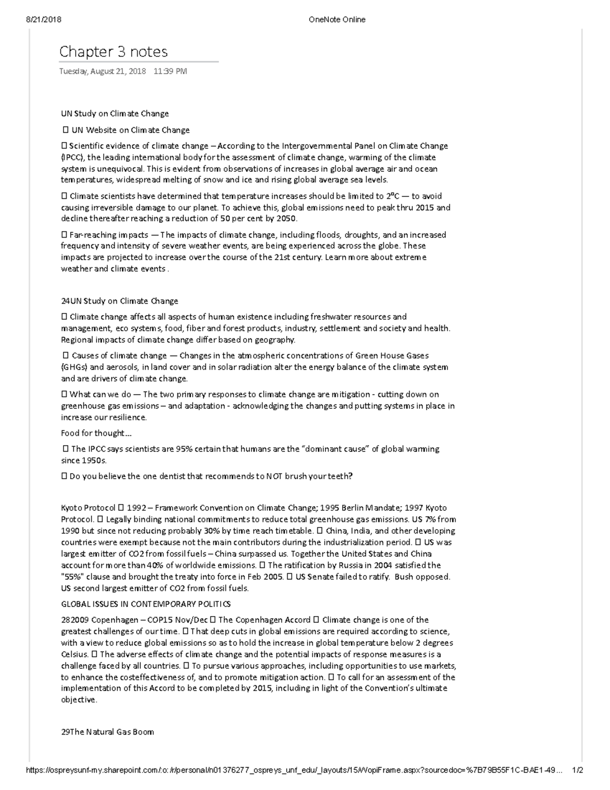 Chapter 3 noyes INR - Lecture notes 3 - 8/21/2018 OneNote Online ...