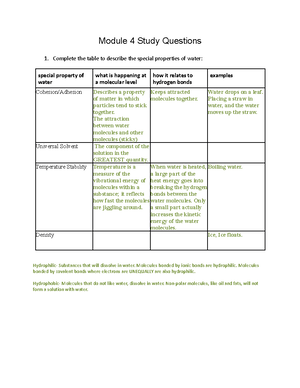 C190.v3 module 6 study questions - Module 6 Study Questions 1. Compare ...