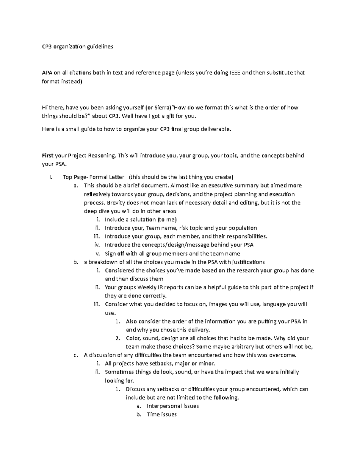CP3 organization guidelines - Well have I got a gift for you. Here is a ...