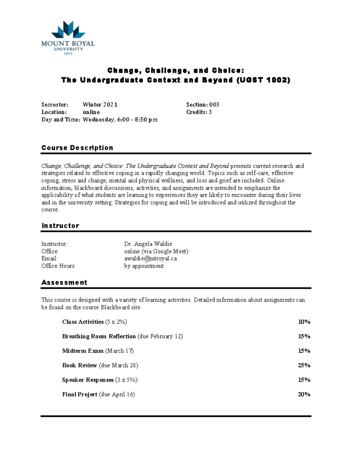 Microsoft Word - UGST 1002 Course Outline W2021 (Section 003) - 鈀 ...
