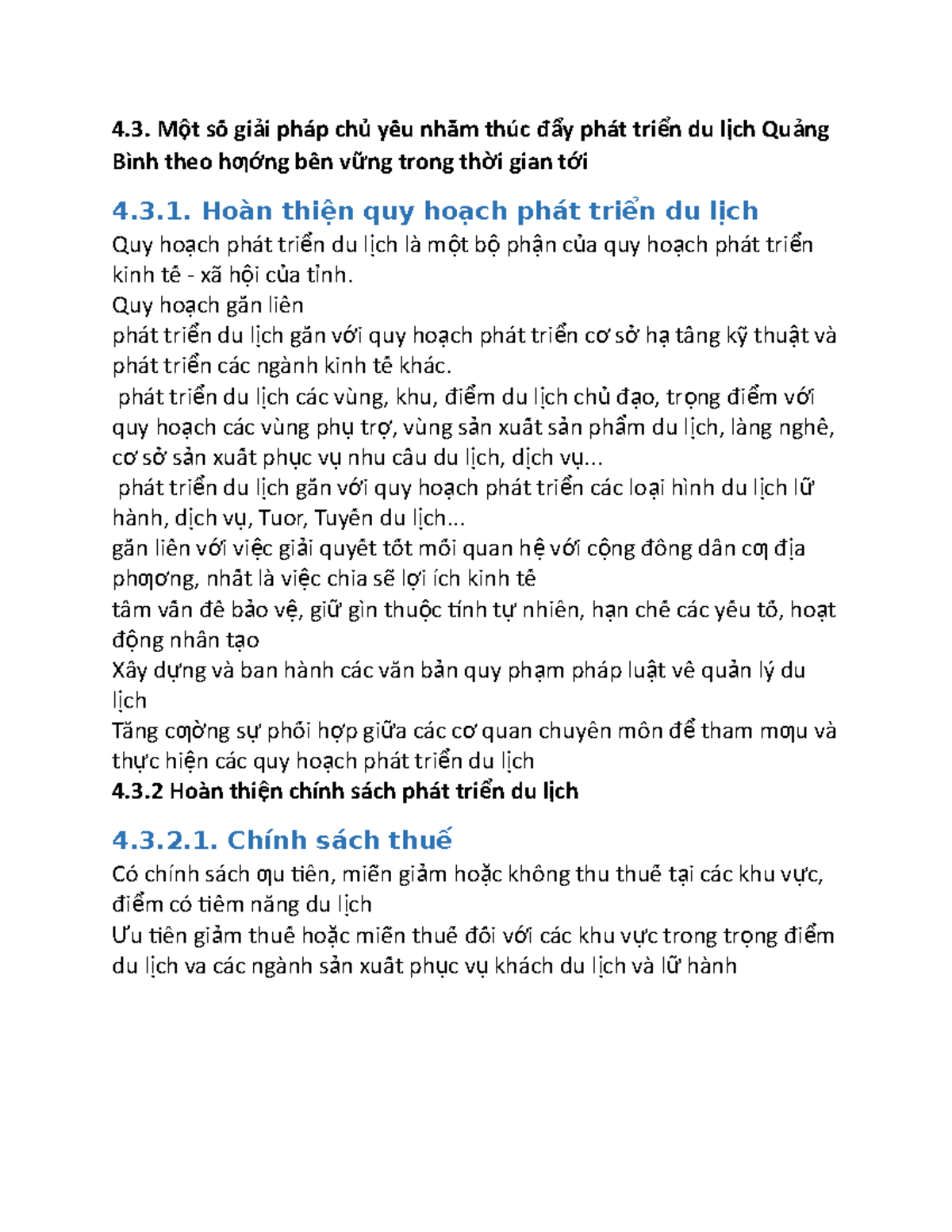 4 - noo - M t sốố gi i pháp chộ ả ủ yếốu nhằằm thúc đ y phát tri n du l ch Qu ngẩ ể ị ả Bình ...
