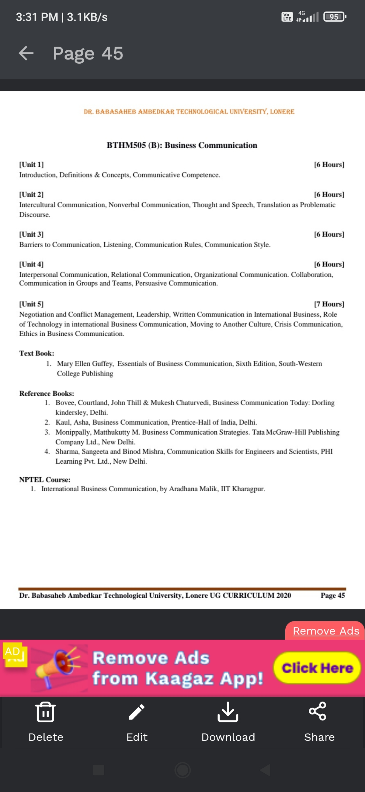 Syllabus for university - Computer Engineering - Studocu