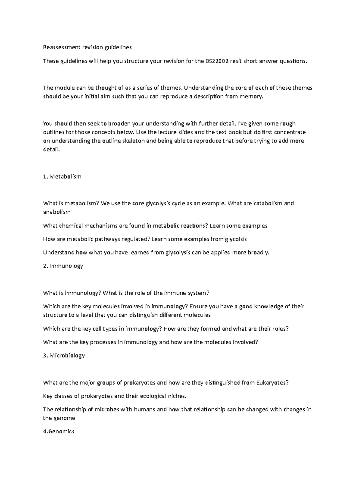 Reassessment Revision Guidelines - Reassessment revision guidelines ...