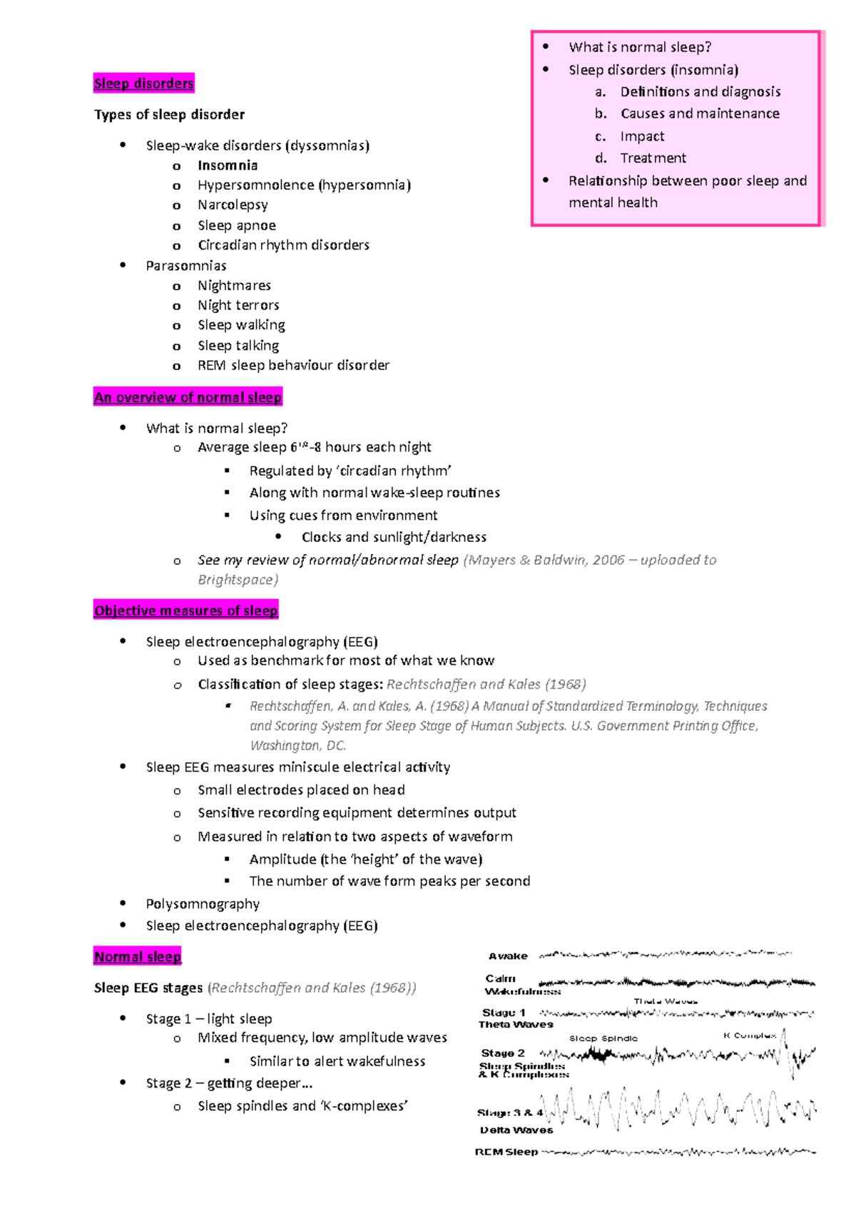 2 Relationship between sleep and mental health - Sleep disorders Types ...