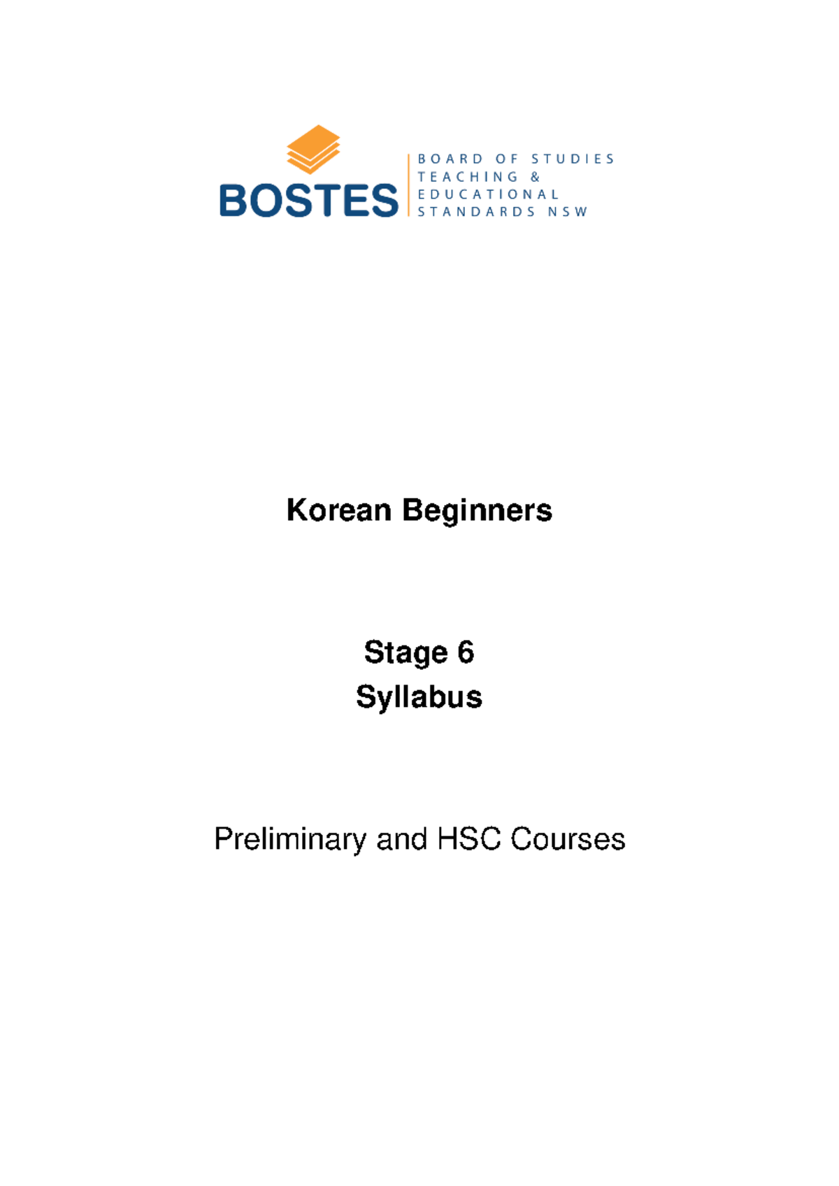 Korean beginners st6 syllabus - Korean Beginners Stage 6 Syllabus ...