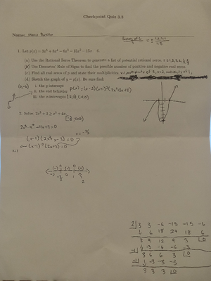 Checkpoint Quiz 1 - These notes show how to follow steps in ordwer to ...