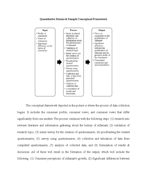 Quantitative Research Sample Significance of the Study - The following ...
