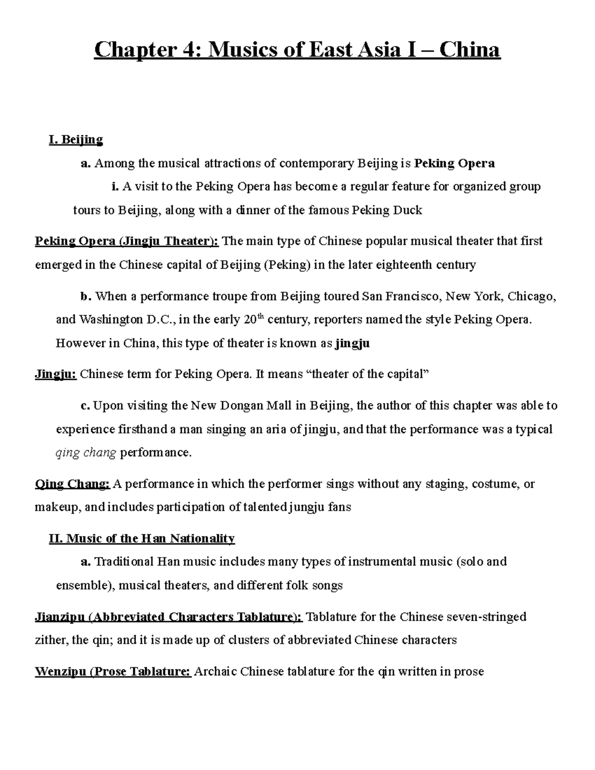 Diverse Worlds Ch. 4 - Summary Excursions in World Music - Chapter 4 ...