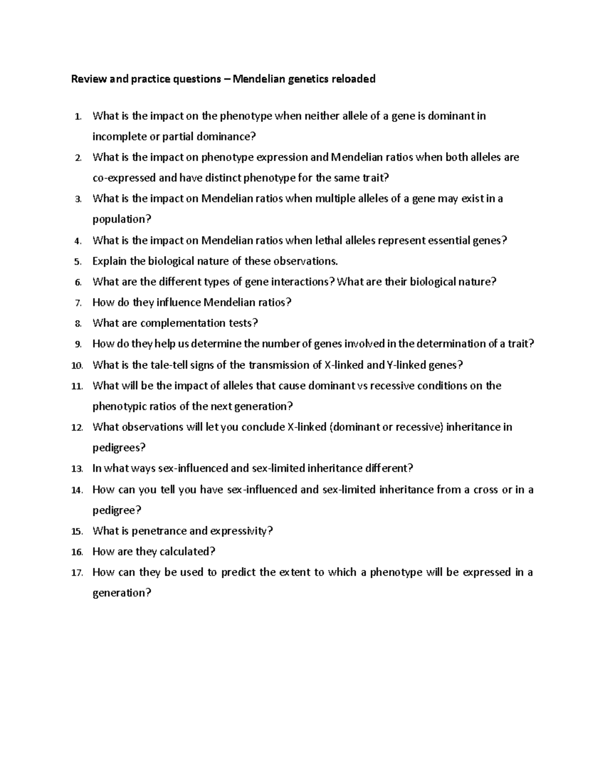 Review questions for Module 4 - Review and practice questions ...