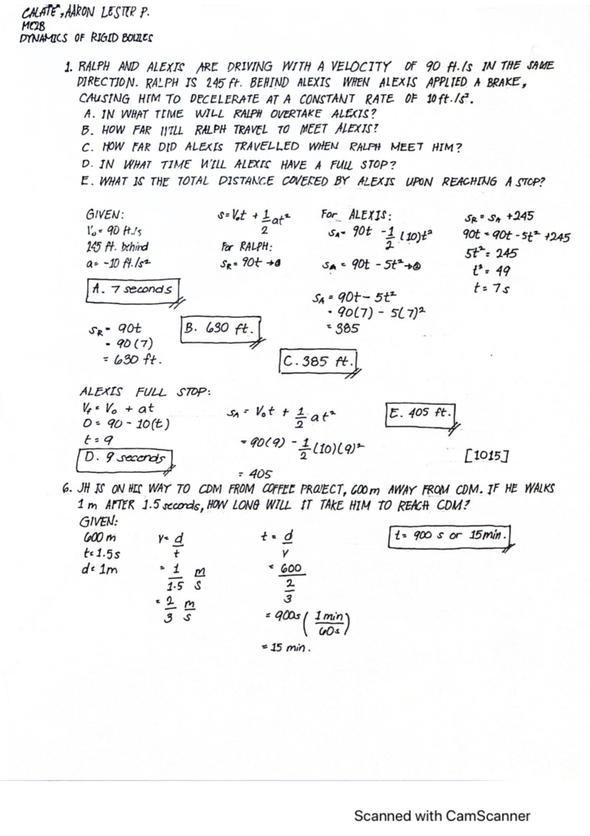 Calate DRB problemposing - CALATE ,AARON LESTER P. MC2B DYNAMICS OF ...