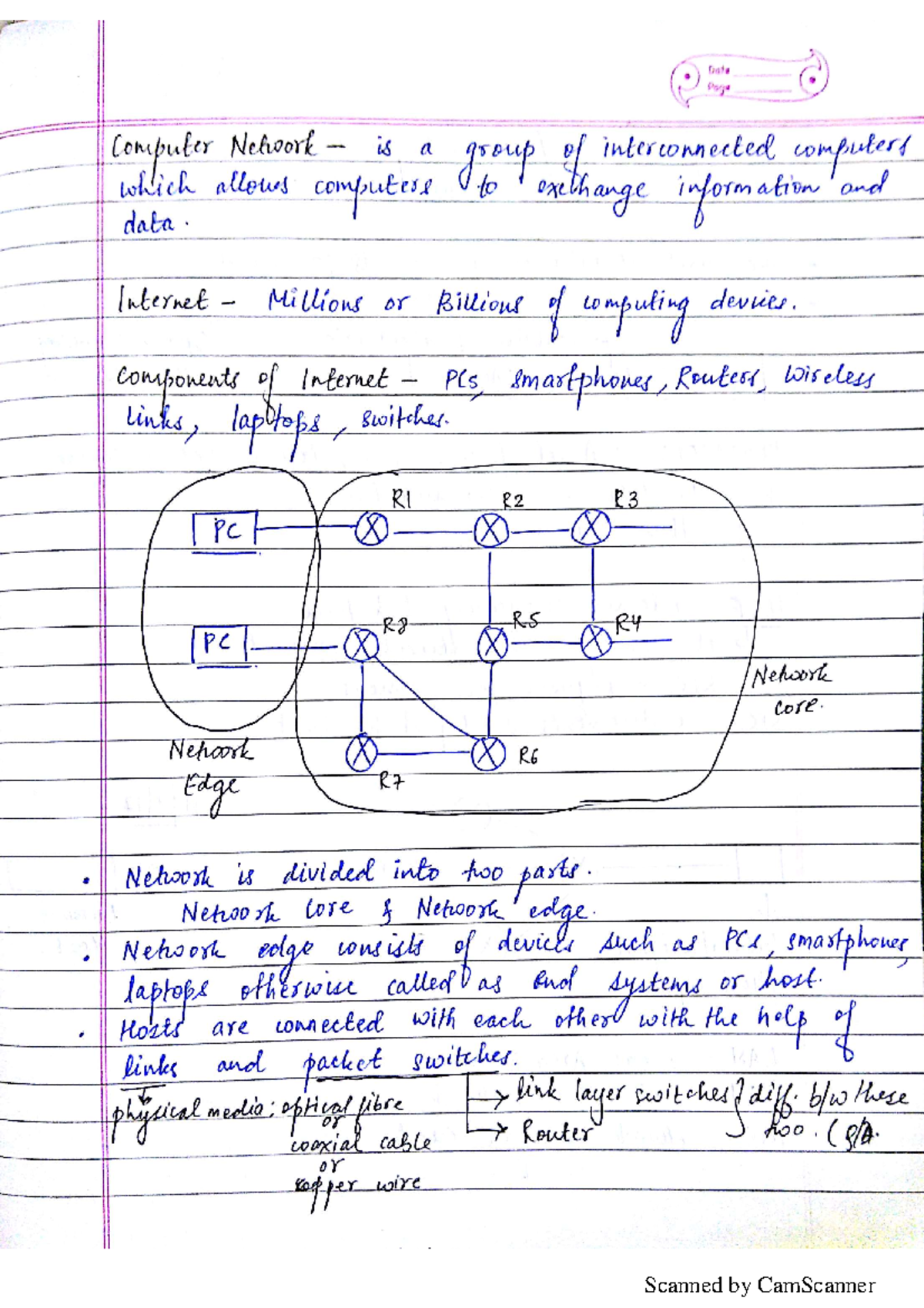 Computer Networks Full Notes - Computer Science and Engineering - Studocu