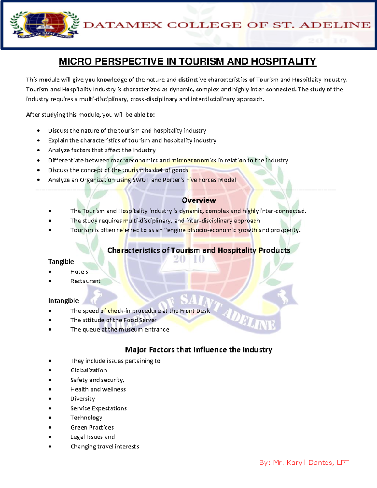 Copy of Microperspective - MICRO PERSPECTIVE IN TOURISM AND HOSPITALITY ...