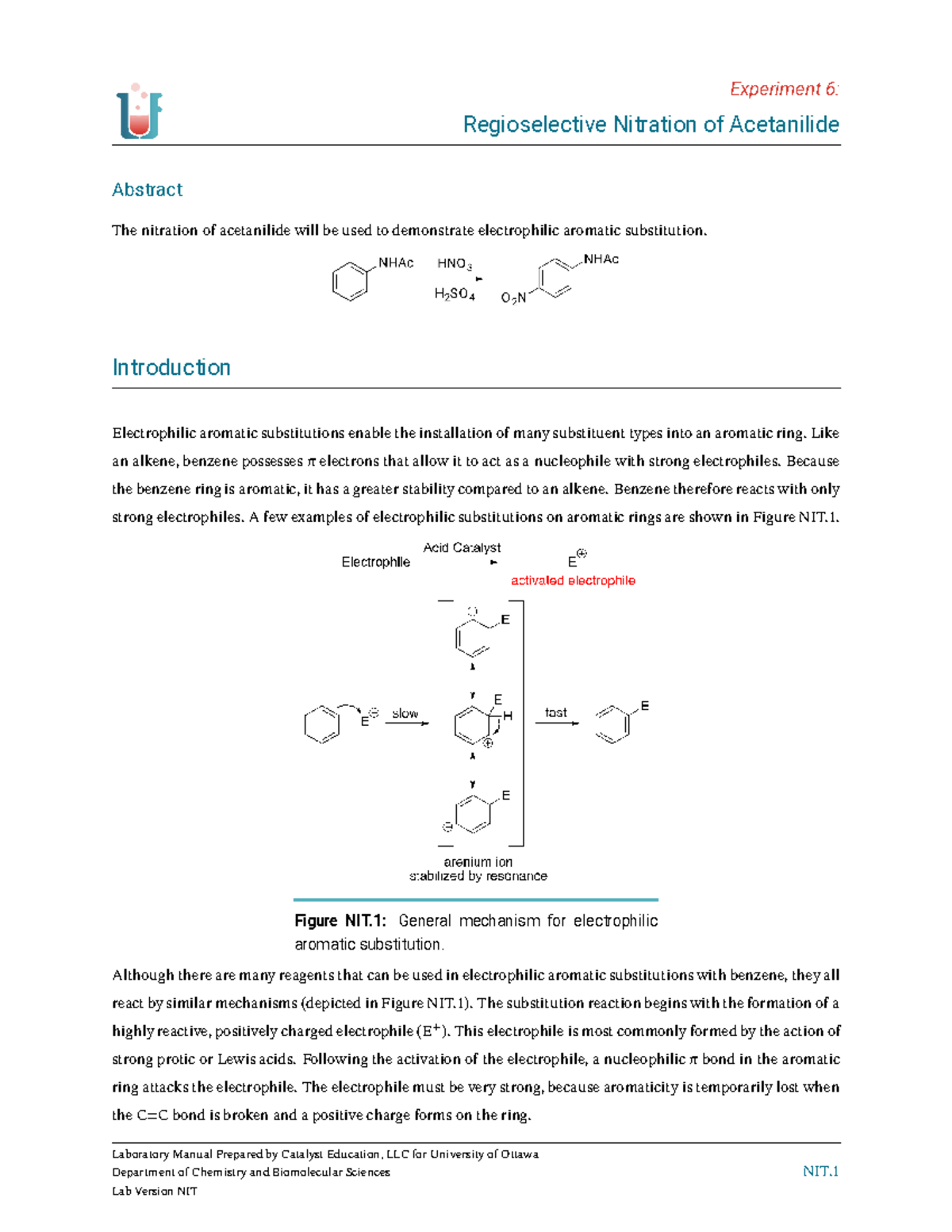86cb48b8076ace4e2f2b232be6745a86f7f32756 - Experiment 6: Regioselective ...