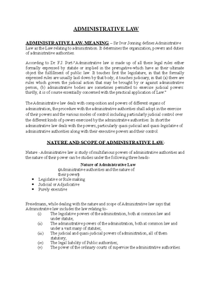 Classification of Administrative Actions - (b) Rule decision action or ...