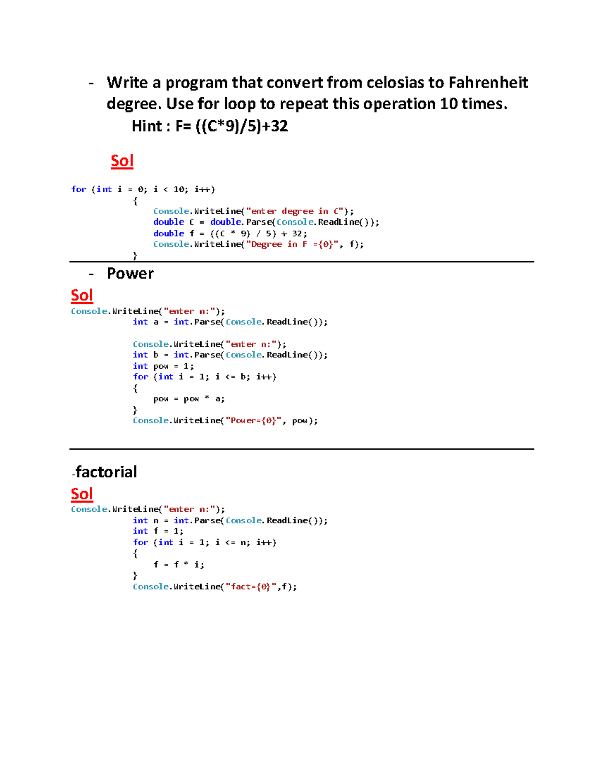 Rev Solution 2021 - Write a program that convert from celosias to ...