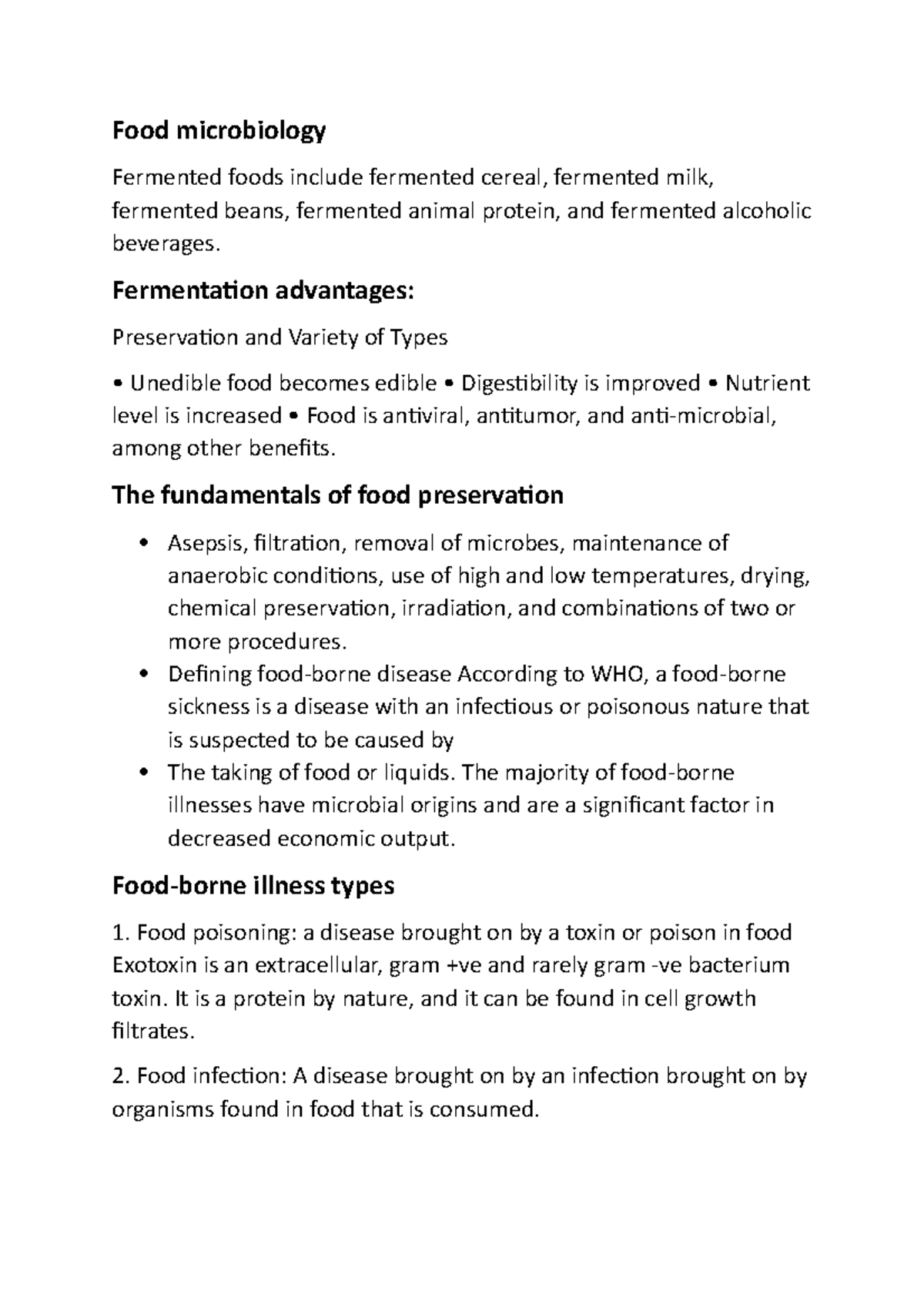 Food microbiology - Sneha Shah - Food microbiology Fermented foods ...