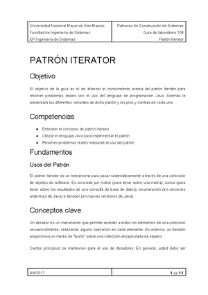 Clase Practica de Patrones de Diseño Creacion - Practica de Patrones de ...