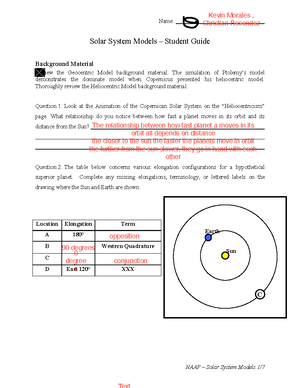 Quiz 2 ASTR 101 - ASTR 101 Quiz 2 Chapter 2 quiz - Quiz #2 (Chapter 2-1 & 2-2) Due Feb 10 at 9pm ...