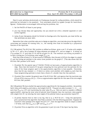 Cmsc351 - Study guide - Algorithms Alex Reustle Dr. Clyde Kruskal ...