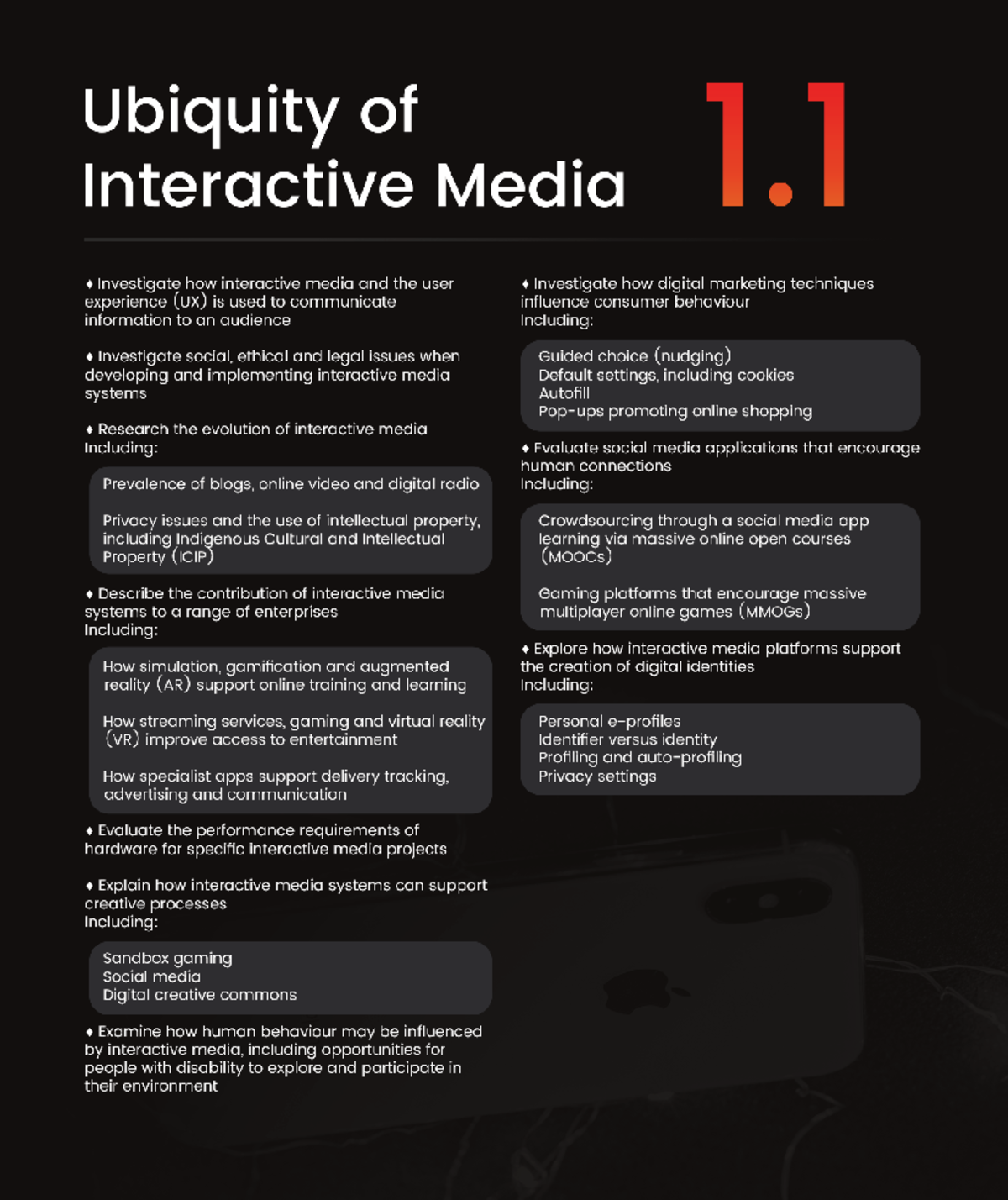 Ec y11 ch1-1 Ubiquity of Interactive Media - 4 1 Interactive Media and ...