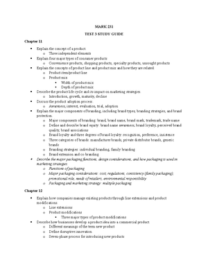 Principles of Marketing - Chapters 6-8 - PRINCIPLES OF MARKETING ...