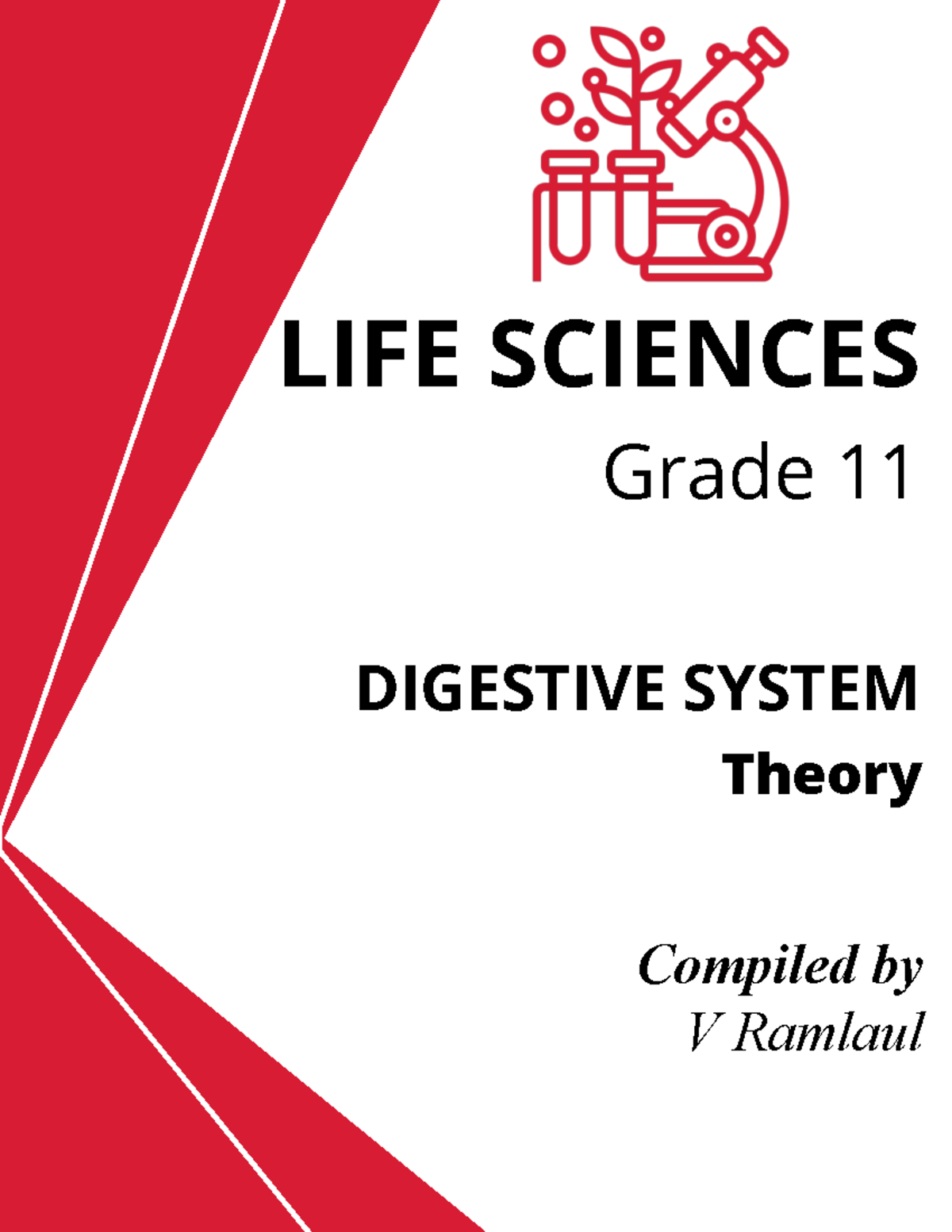 Gr11 LS Digestive System Theory - LIFE SCIENCES DIGESTIVE SYSTEM Grade ...