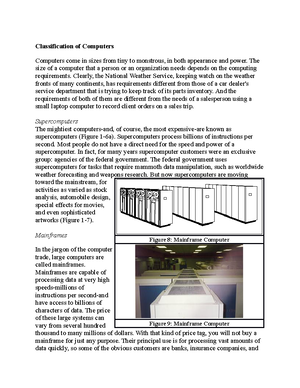 Lecture -computer architecture introduction Notes - Computer ...