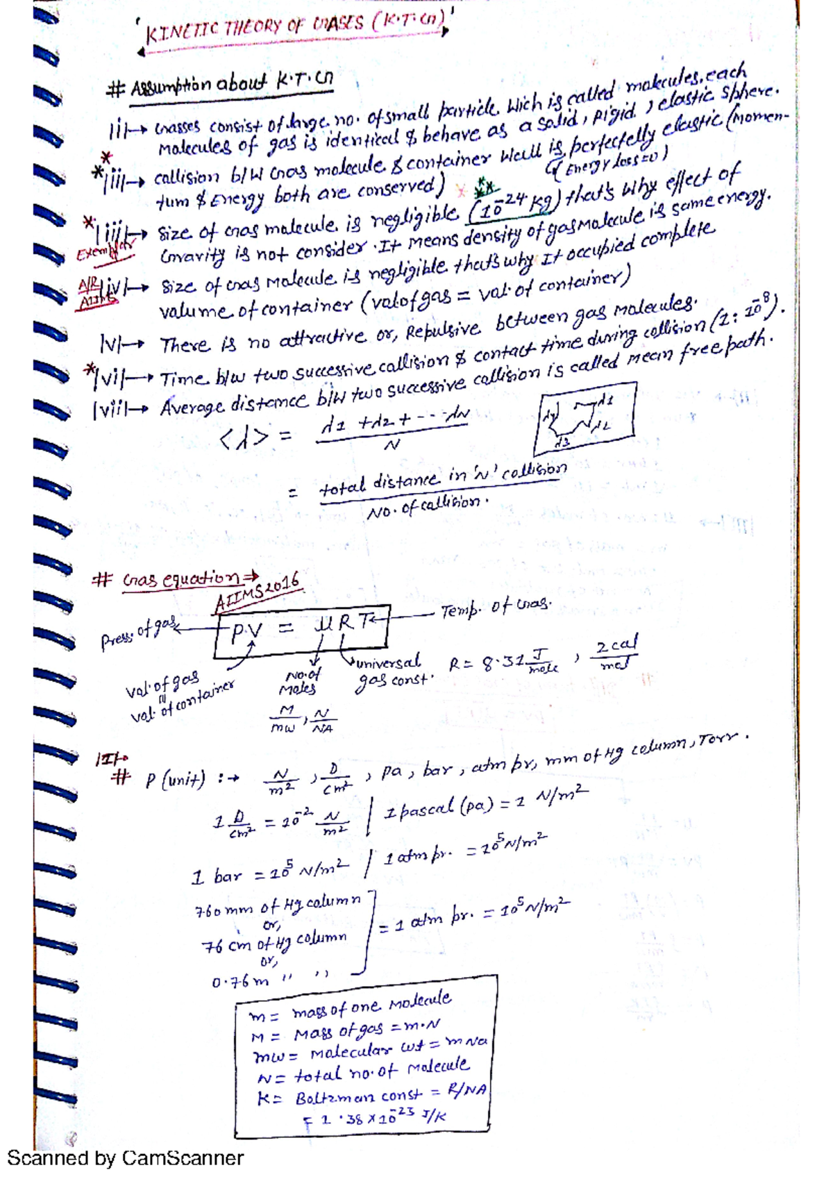 9 kinetic theory of gases - Physics for Engineers - Studocu