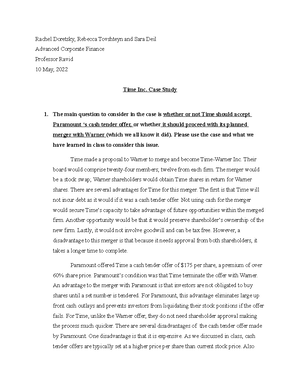 EF paper project - SARA DEIL PROFESSOR DAKHLI - ENTREPRENEURIAL FINANCE ...