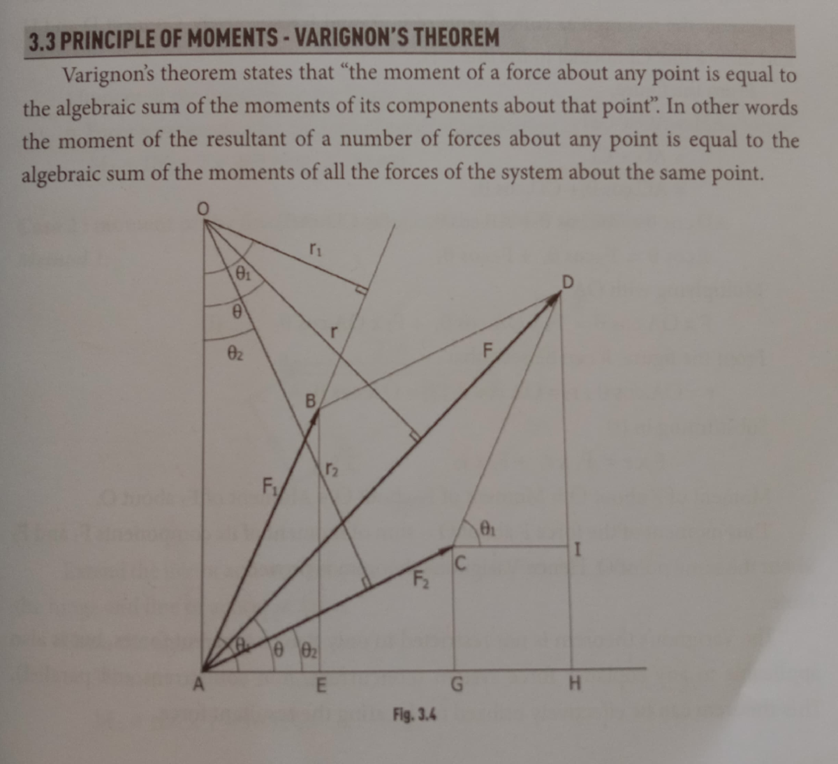 Principle of moments Varignons Theorem - 3 PRINCIPLE OF MOMENTS ...
