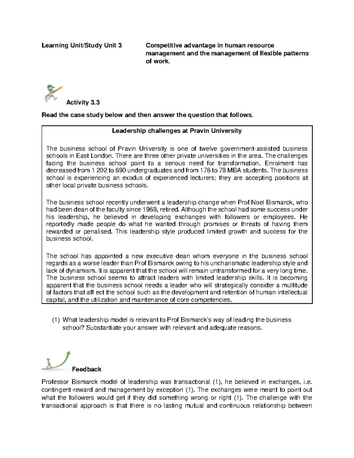 Activity 3 - Answers to study guide questions - Learning Unit/Study ...