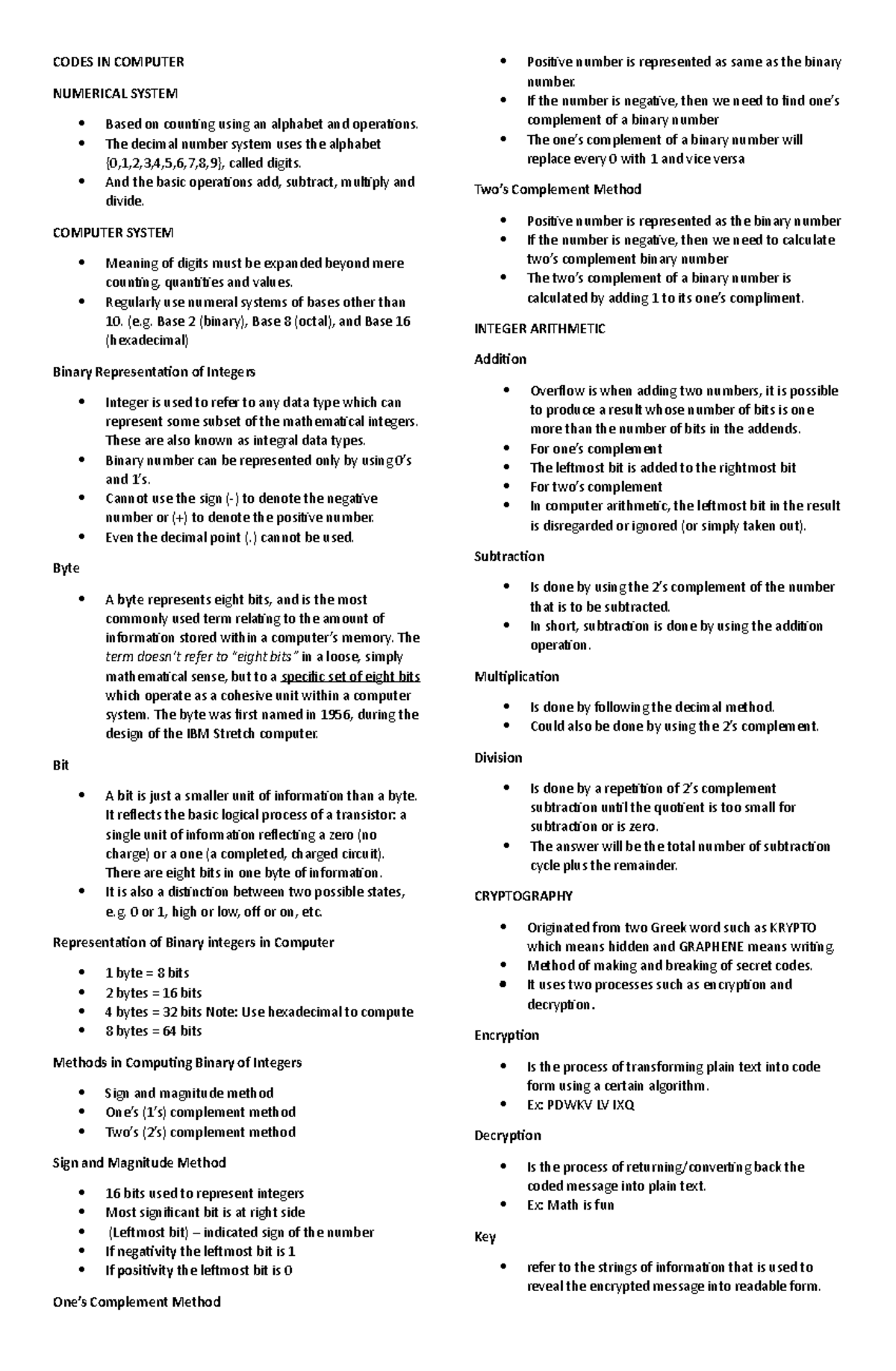 MATM- Finals- Rebyuwer - Statistics - OLFU - Studocu