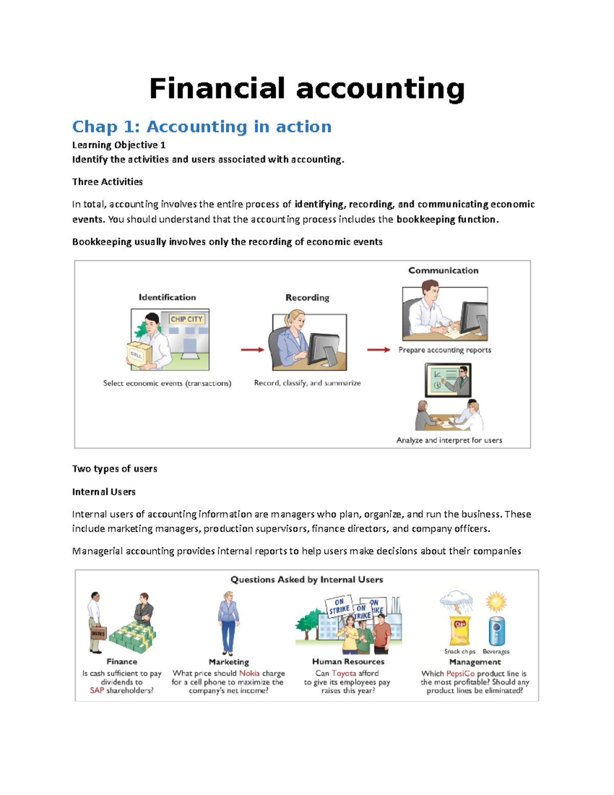 Chap 1-4 of financial accounting - Financial accounting Chap 1 ...