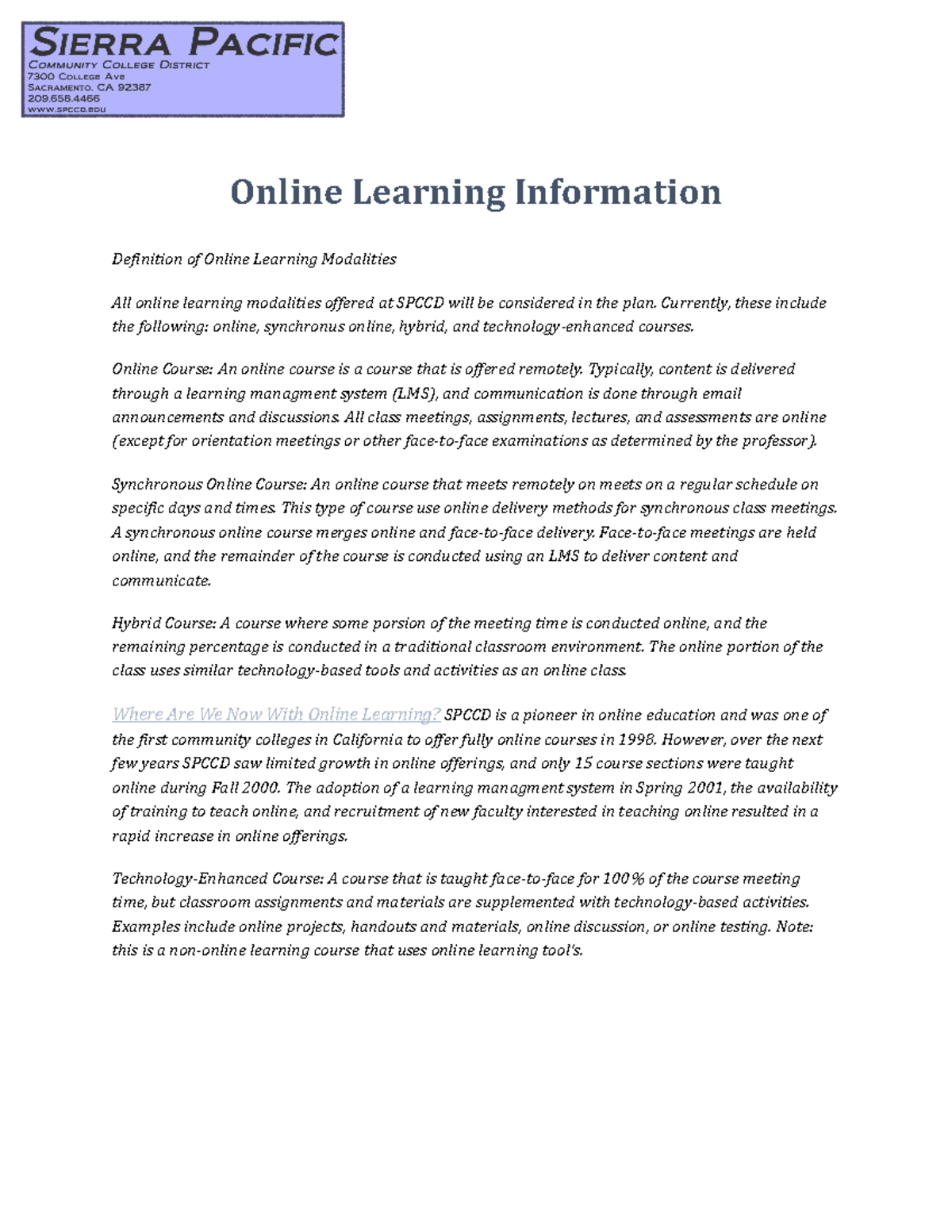-Online Learning-01 - comp sci - Online Learning Information Definition of Online Learning - Studocu