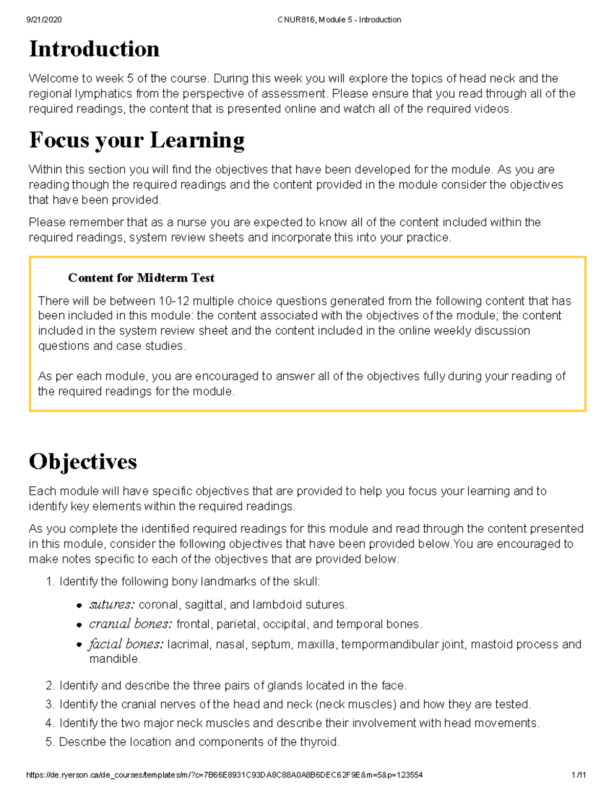 Module 5 - Introduction - Introduction Welcome to week 5 of the course ...