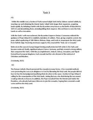 Task 4 The Making of Modern America - Task 4 A) Many circumstances lead ...