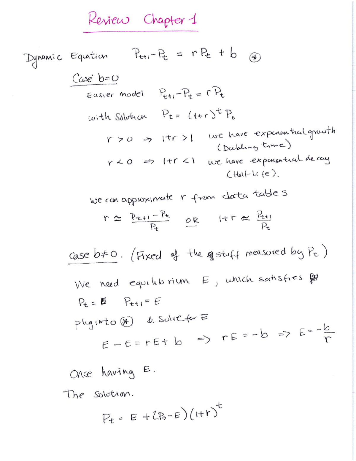 Review chapter 1 - MATH 181 - Studocu