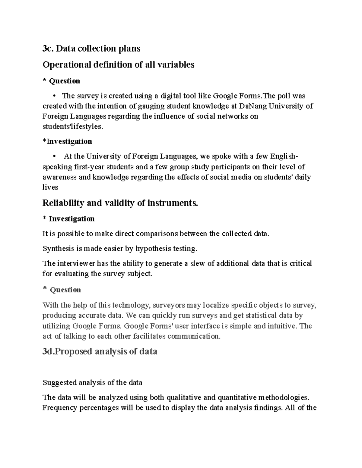 3i,ii nghiên cứu khoa học - 3c. Data collection plans Operational ...