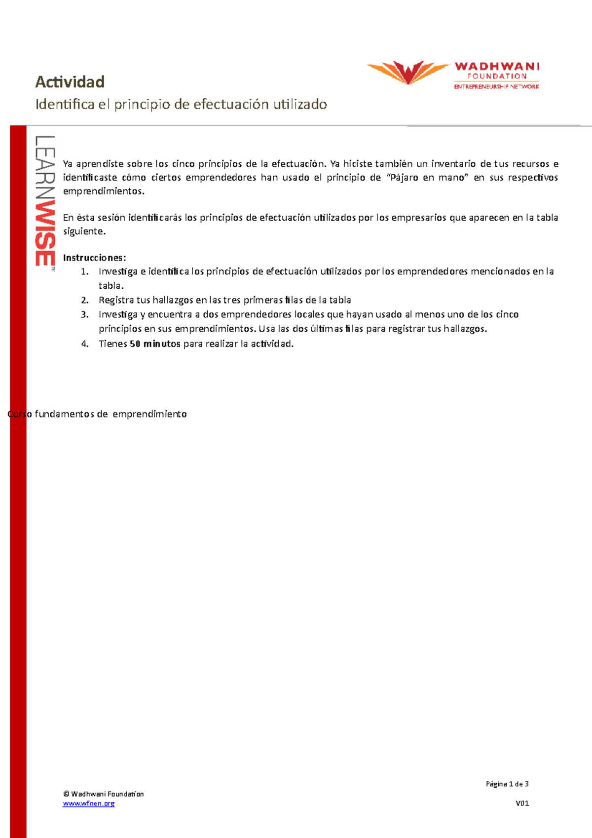 Identifica el principio de efectuación ASG - Ya aprendiste sobre los ...