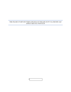 Experiment 5 Post-Lab - Intro to Genetics Post Lab 5 assignment. - Experiment 5 Post-Lab ...