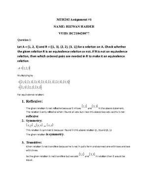 Cs201 final term subjectives solved with references by moaaz vustudy ...