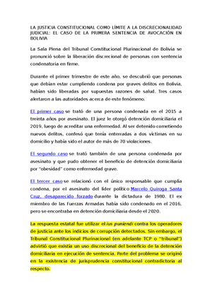 La primera Constitución de Bolivia fue promulgada en 1826 - Esta ...