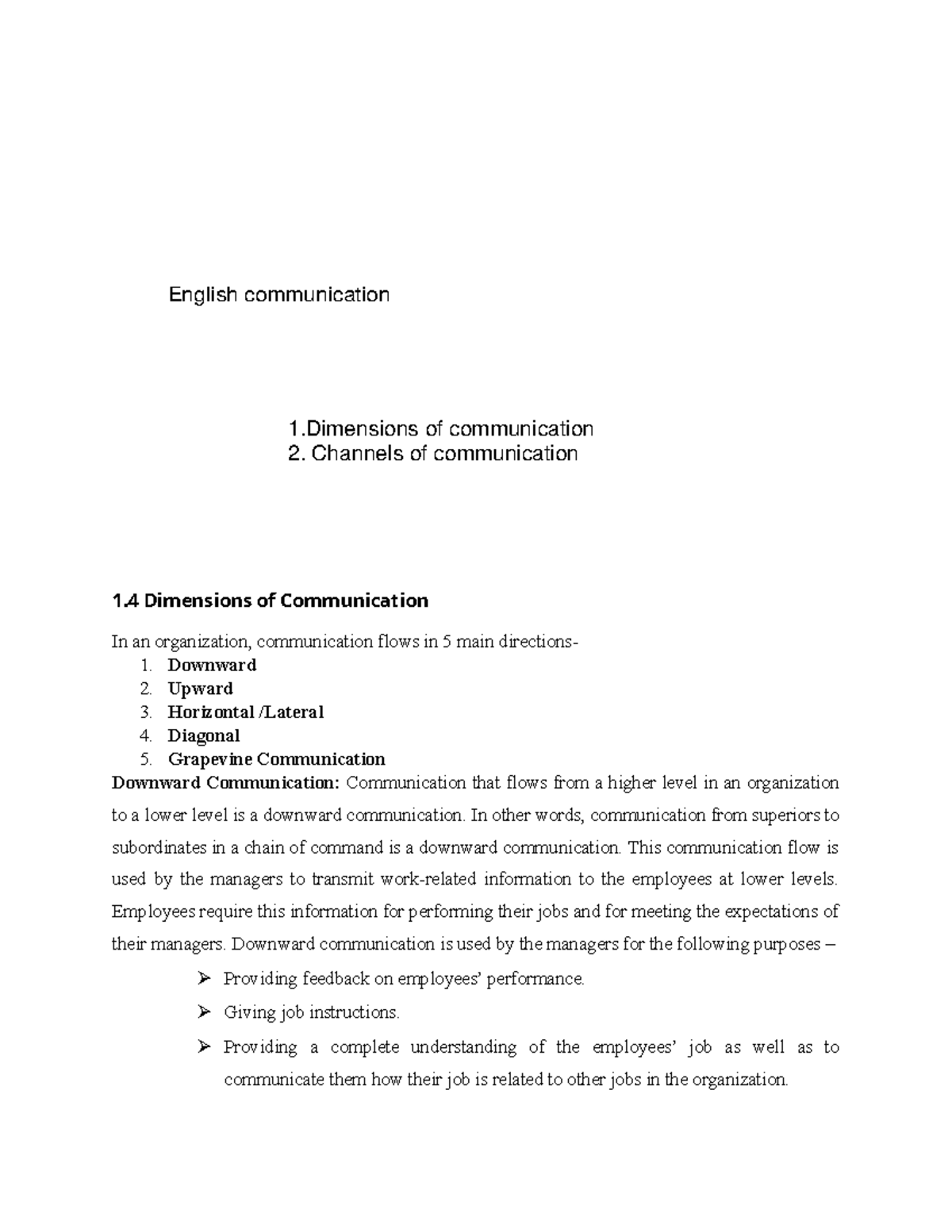 Dimension Of Communication And Channels Of Communication In An dimension-of-communication-and-channels-of-communication-in-an