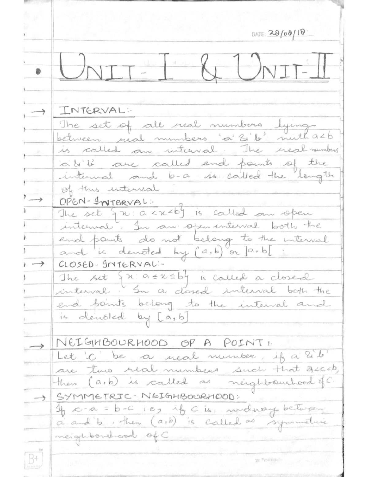 Mathematics-I notes all units - Studocu