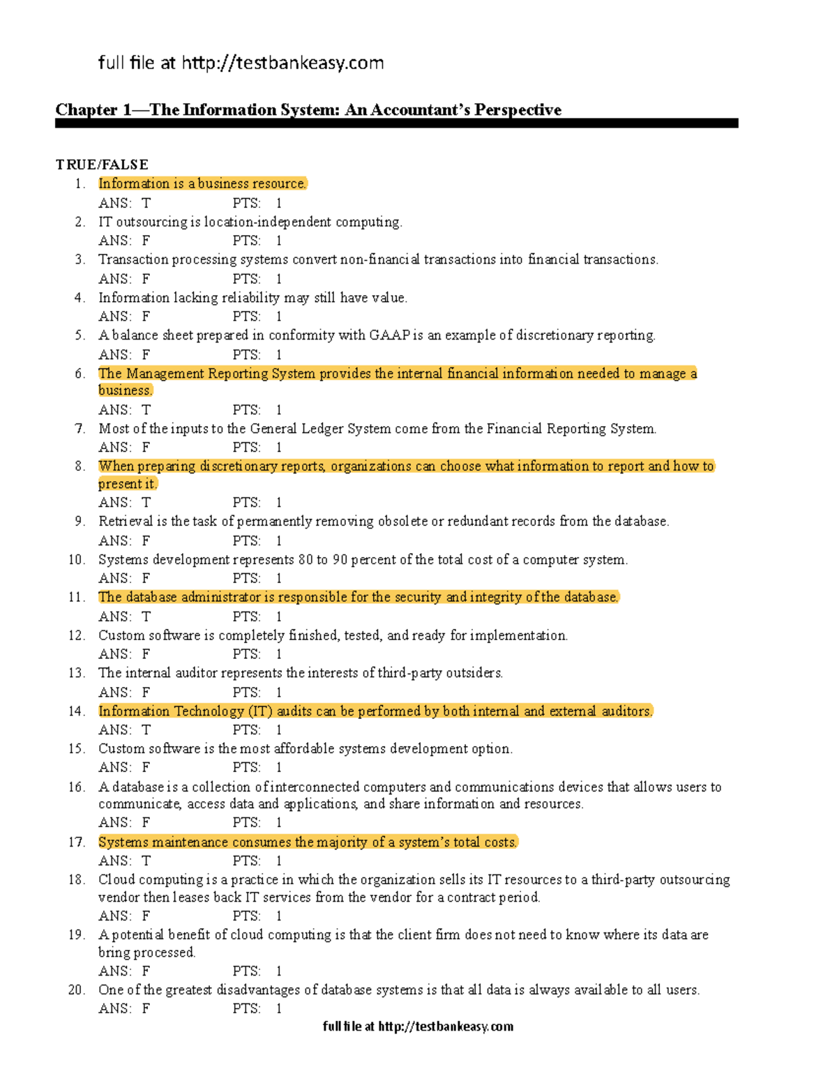 AIS TB Chap 1 - Bicol University MMA005 - Chapter 1—The Information ...
