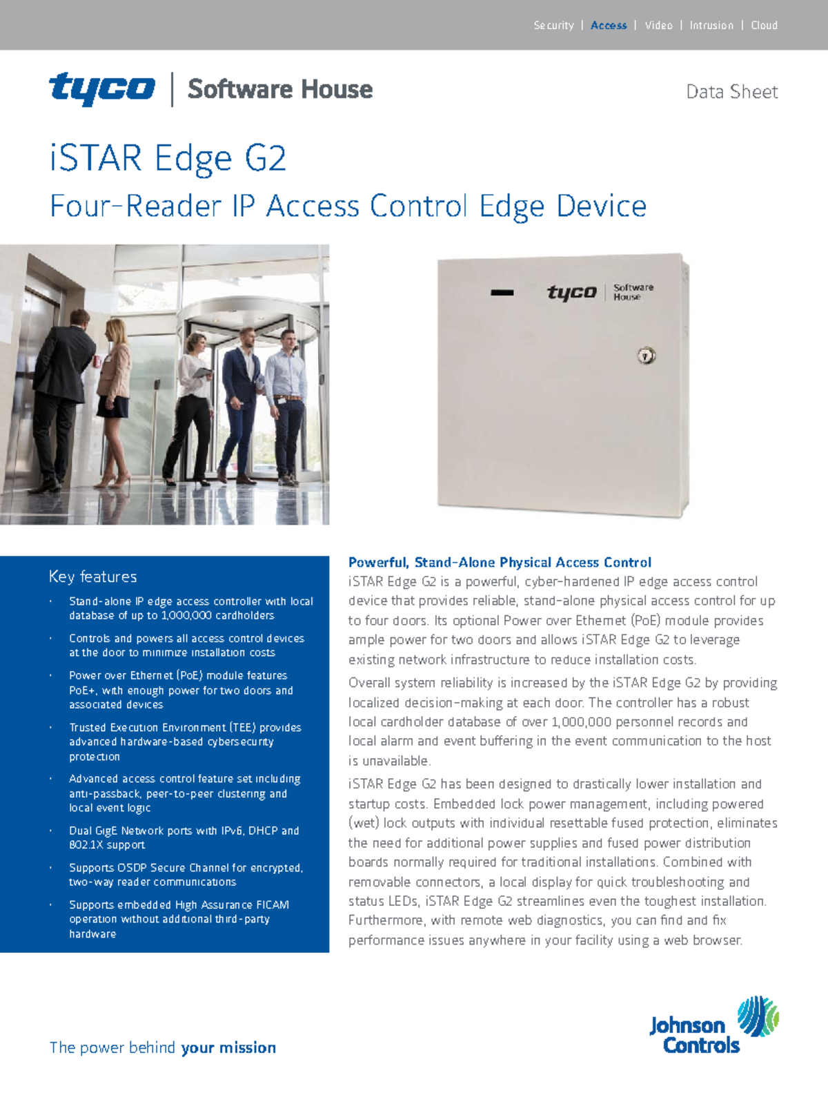 I STAR-Edge-G2 ds r01 hs en - Data Sheet Key features Stand-alone IP ...