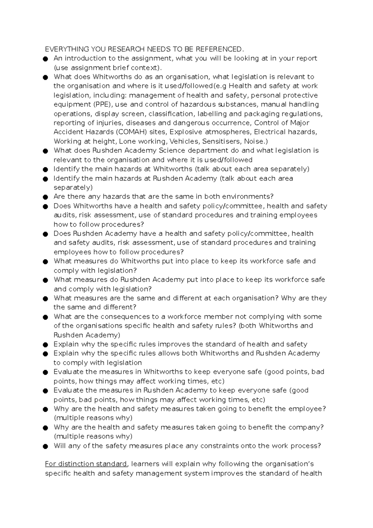 Unit 4 Assignment A Kfvb Everything You Research Needs To Be Referenced An Introduction To
