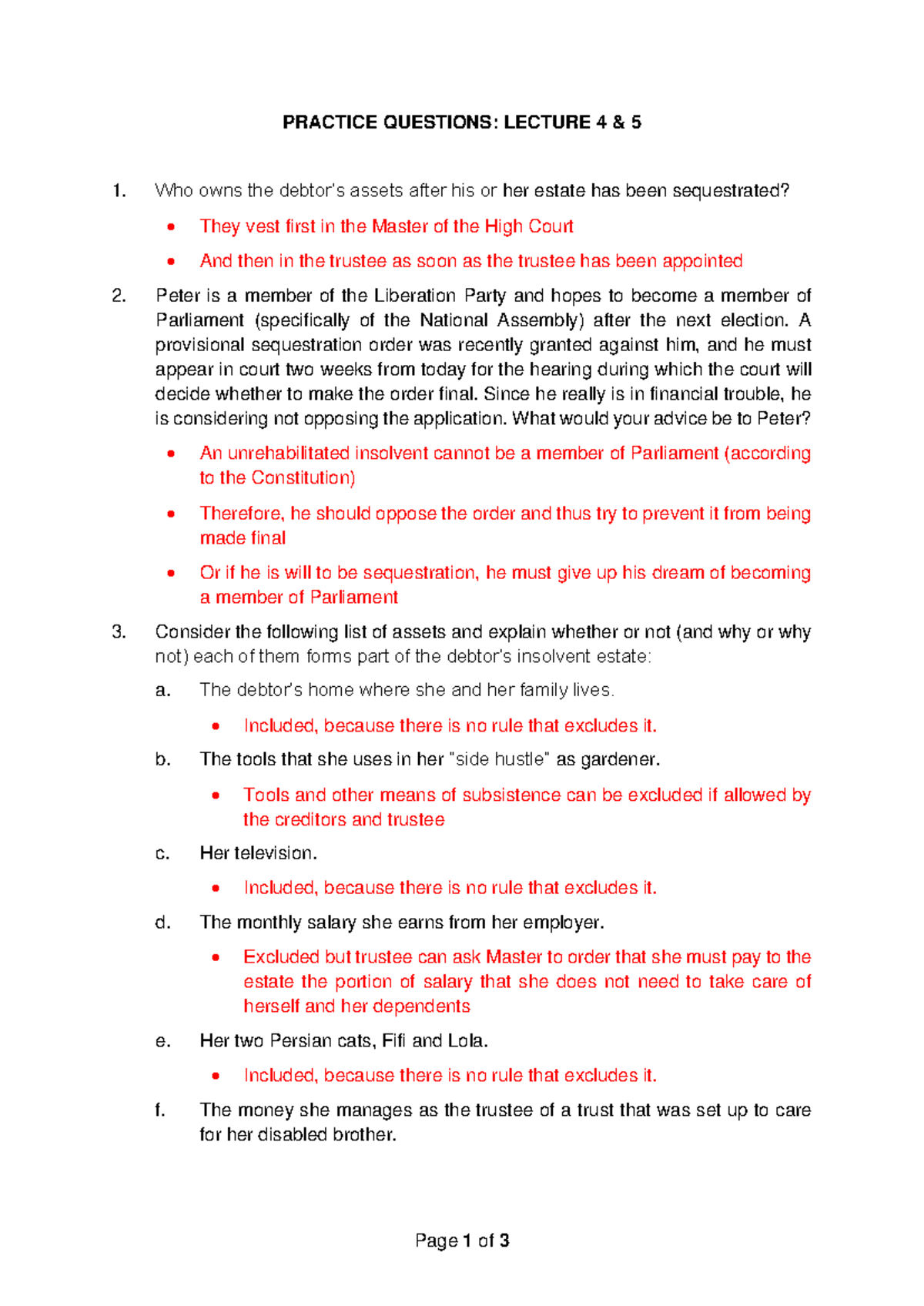 Practice questions 4 5 - with answers - Page 1 of 3 PRACTICE QUESTIONS ...