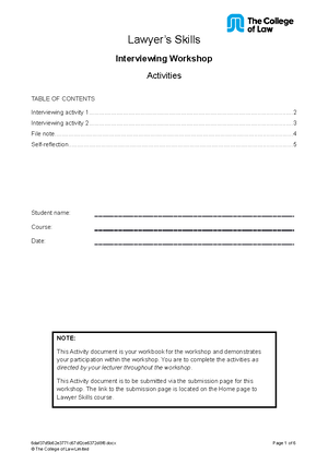Oral Assessment overview - Oral Assessment Student Information Guide ...